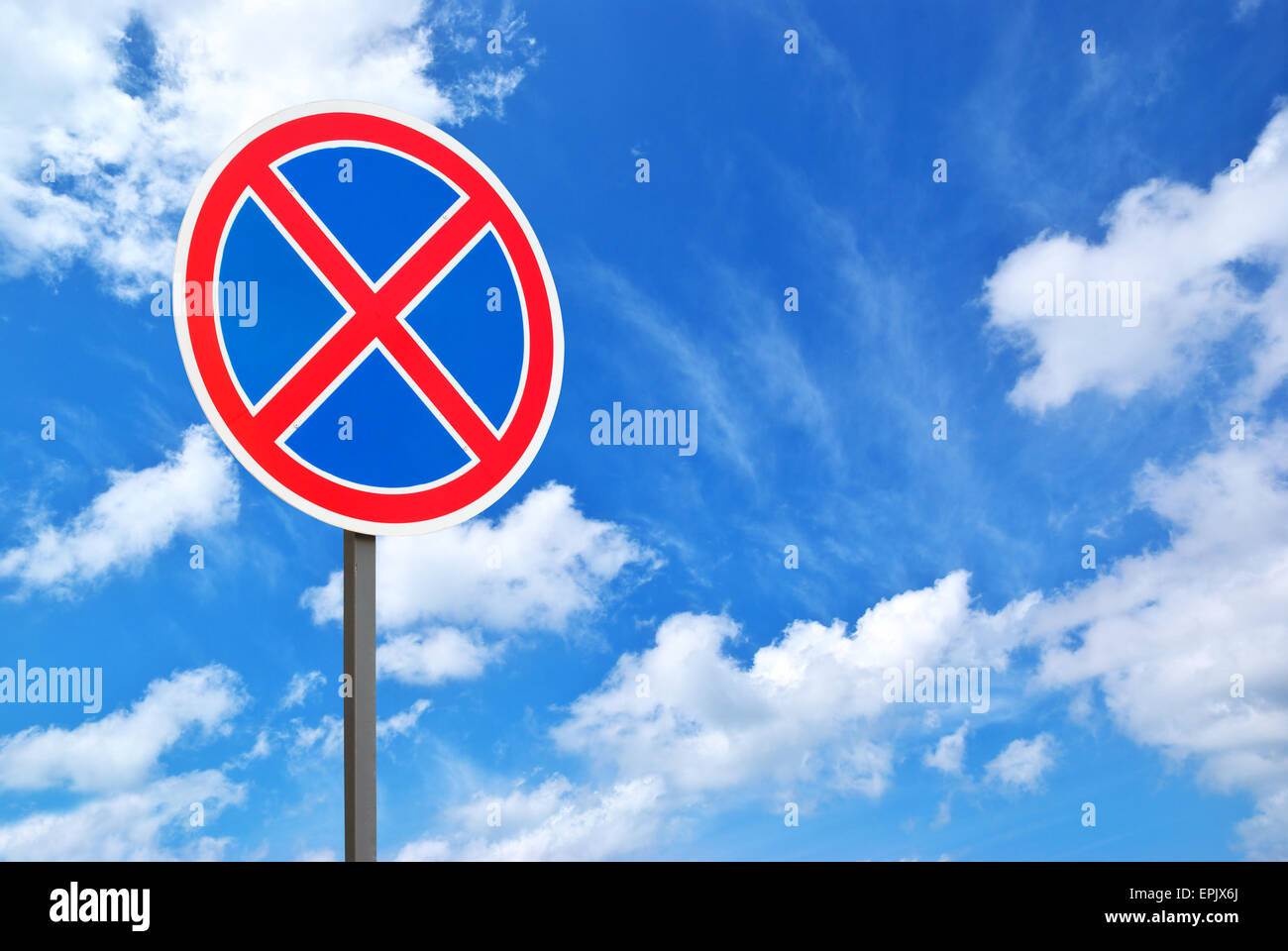 Road signs blue sky blue hi-res stock photography and images - Alamy