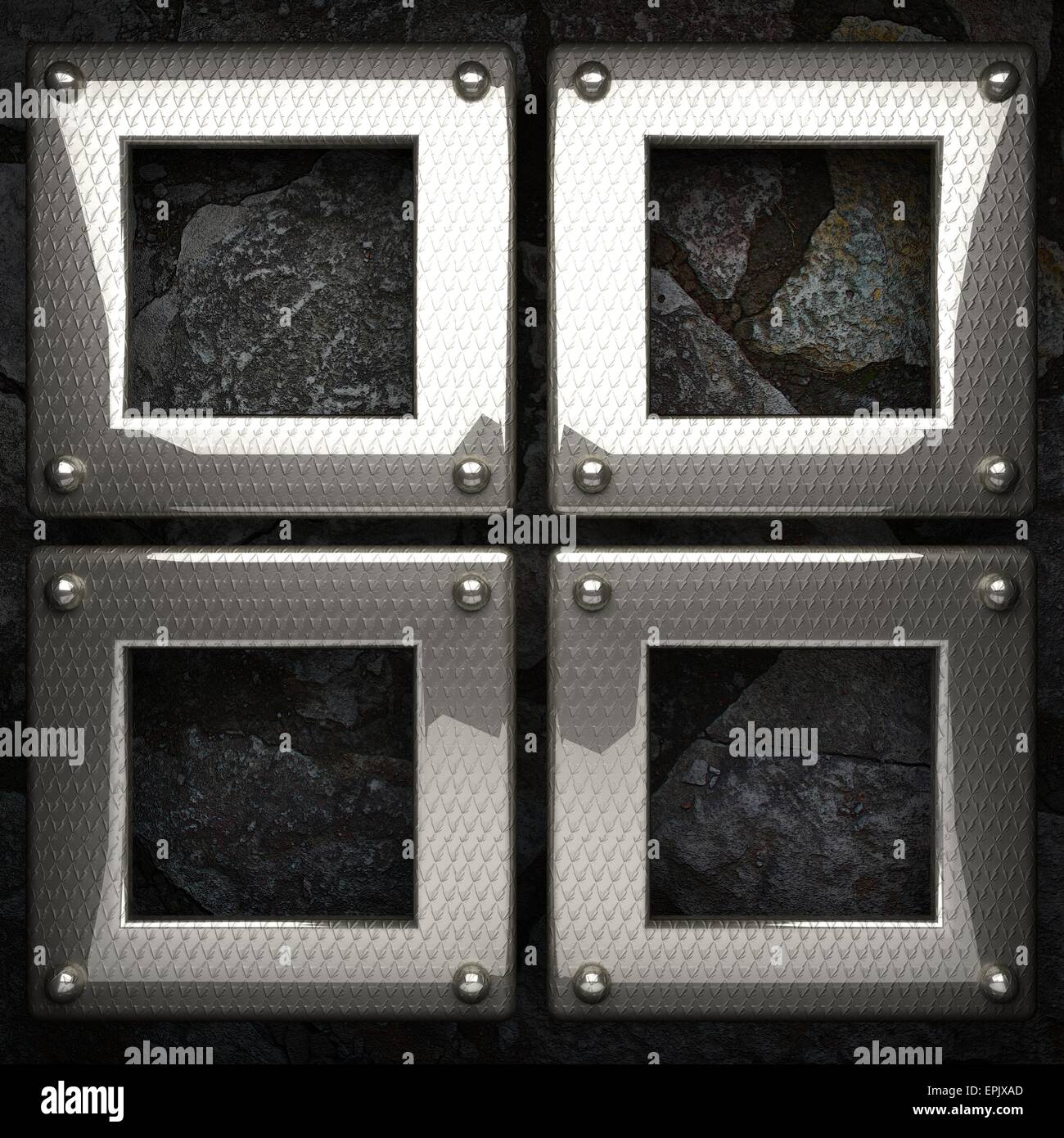 metal and stone background Stock Photo - Alamy