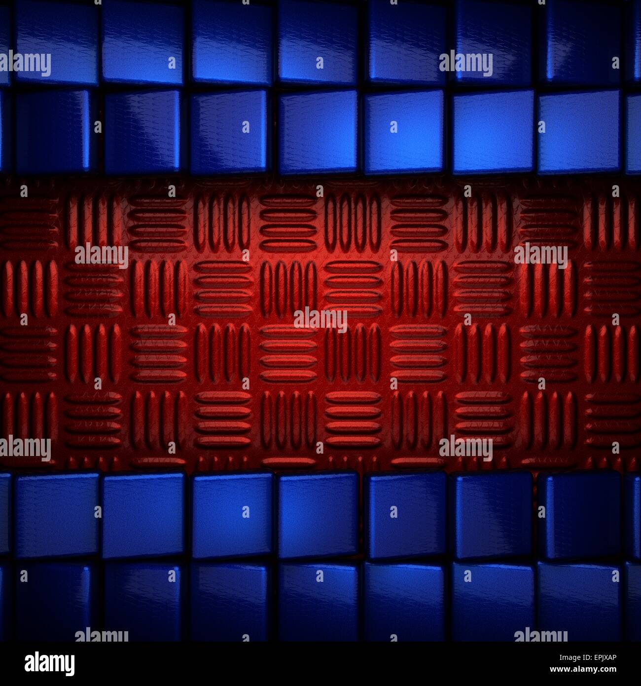 red and blue metal background Stock Photo - Alamy