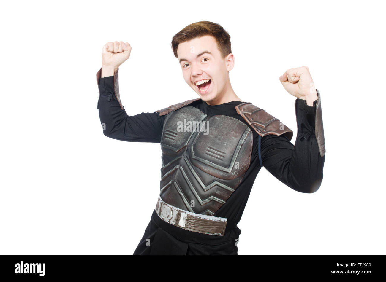 Suit of armour humour hi-res stock photography and images - Alamy