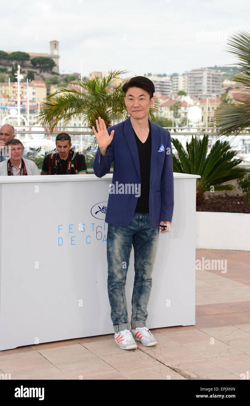 Cannes, France. 14th May, 2015. CANNES, FRANCE - MAY 19: Director Hong ...