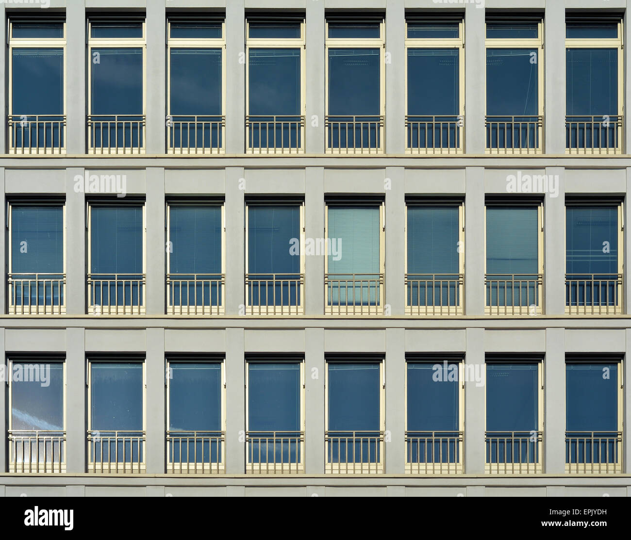 Windows of an Office Building Stock Photo - Alamy