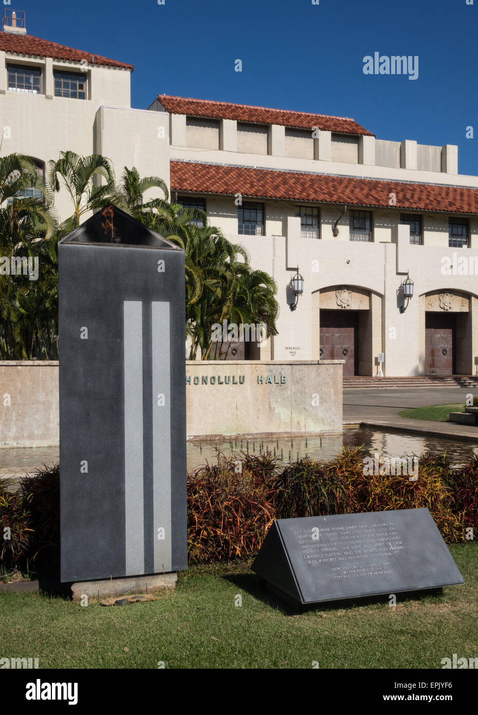 Honolulu hale honolulu city hall hi-res stock photography and images ...