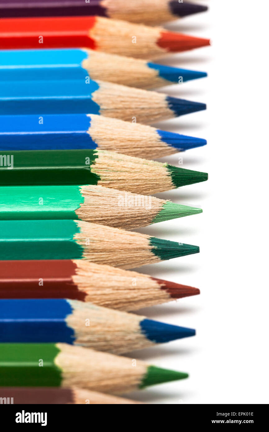 Colored penci hi-res stock photography and images - Alamy