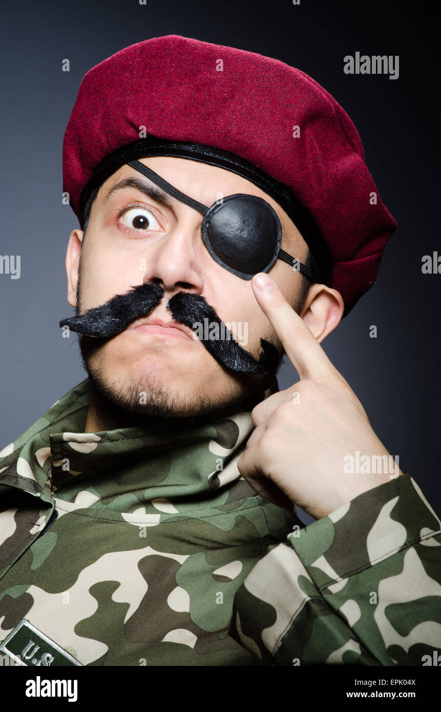 Angry military officer hi-res stock photography and images - Alamy