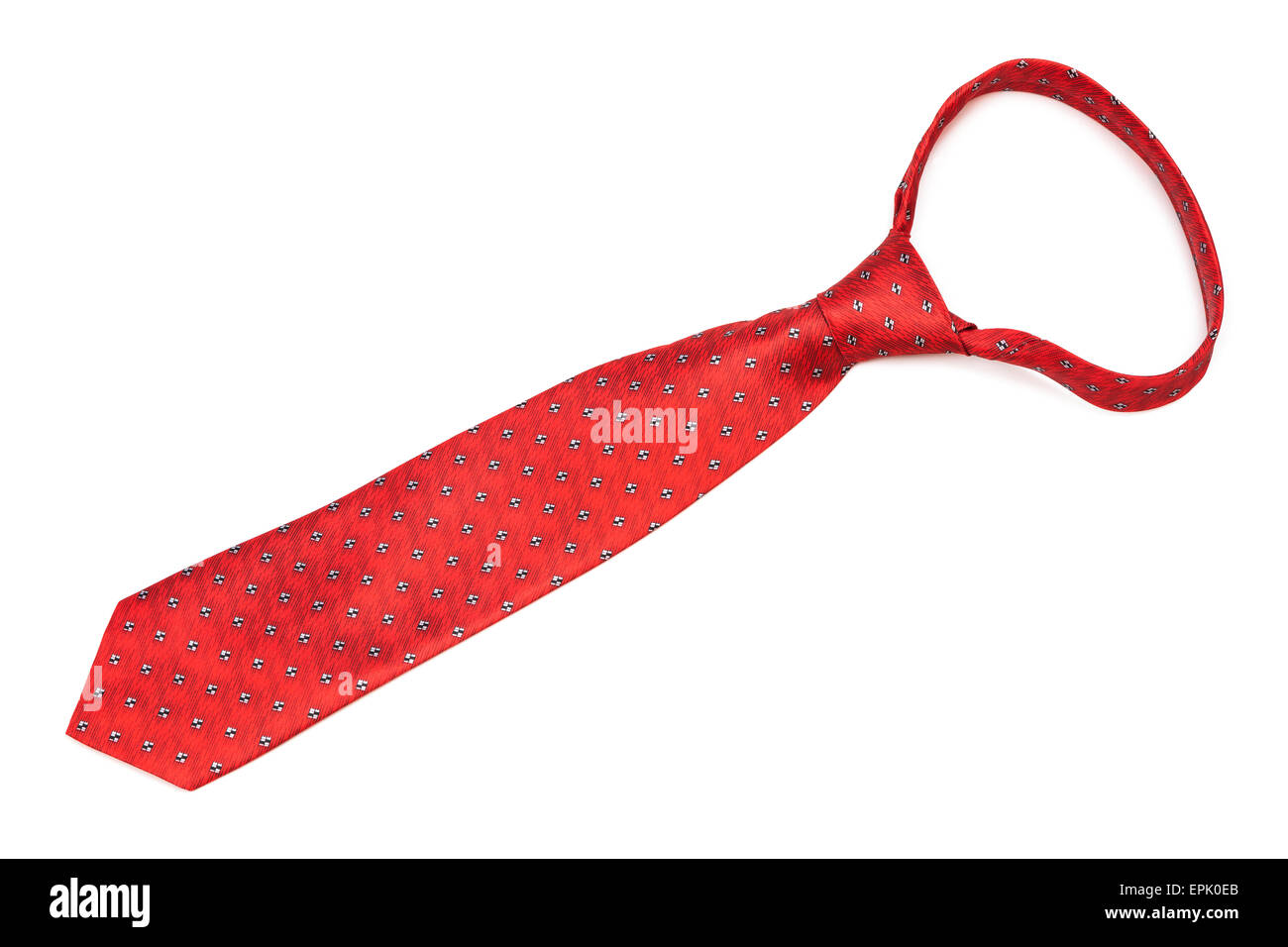 modern red tie Stock Photo - Alamy