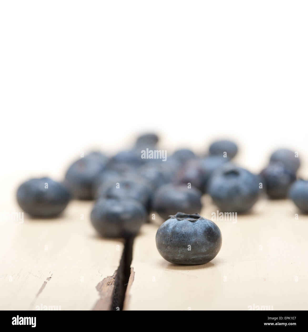 White wood table top view fruit hi-res stock photography and images - Alamy