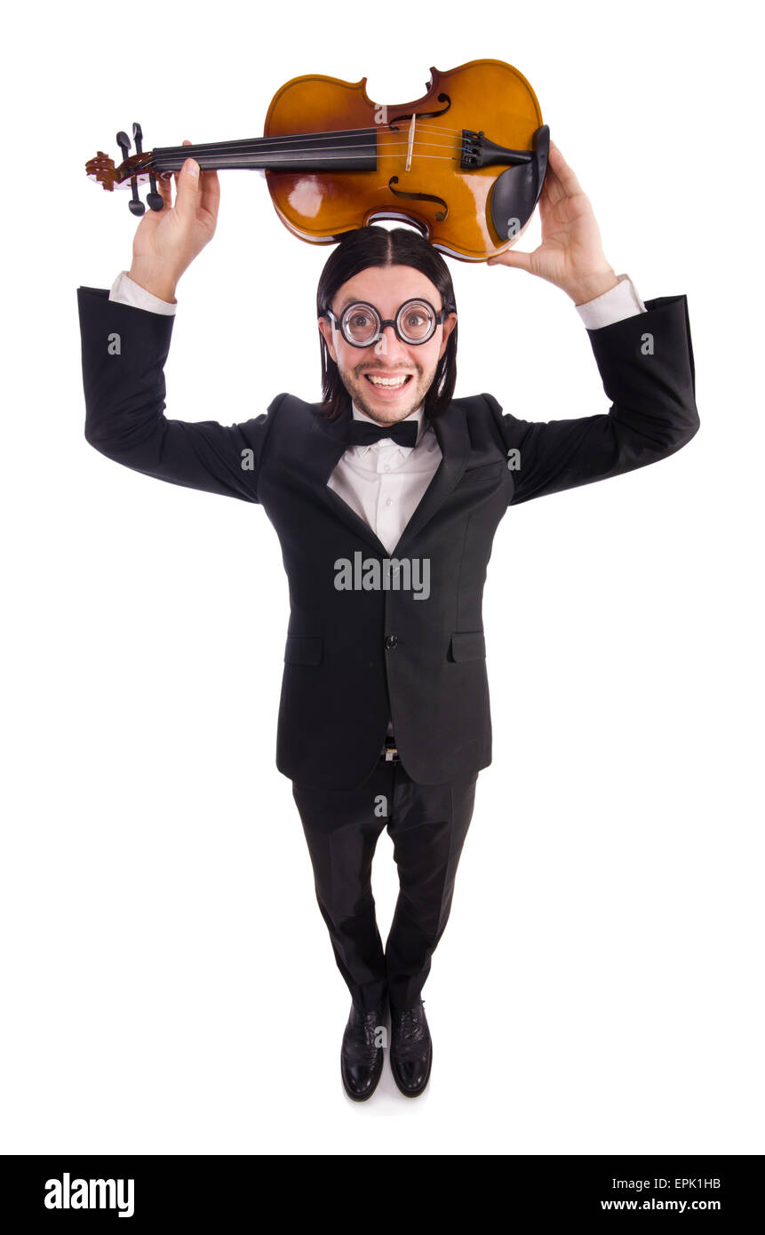 Humorous violin hi-res stock photography and images - Alamy