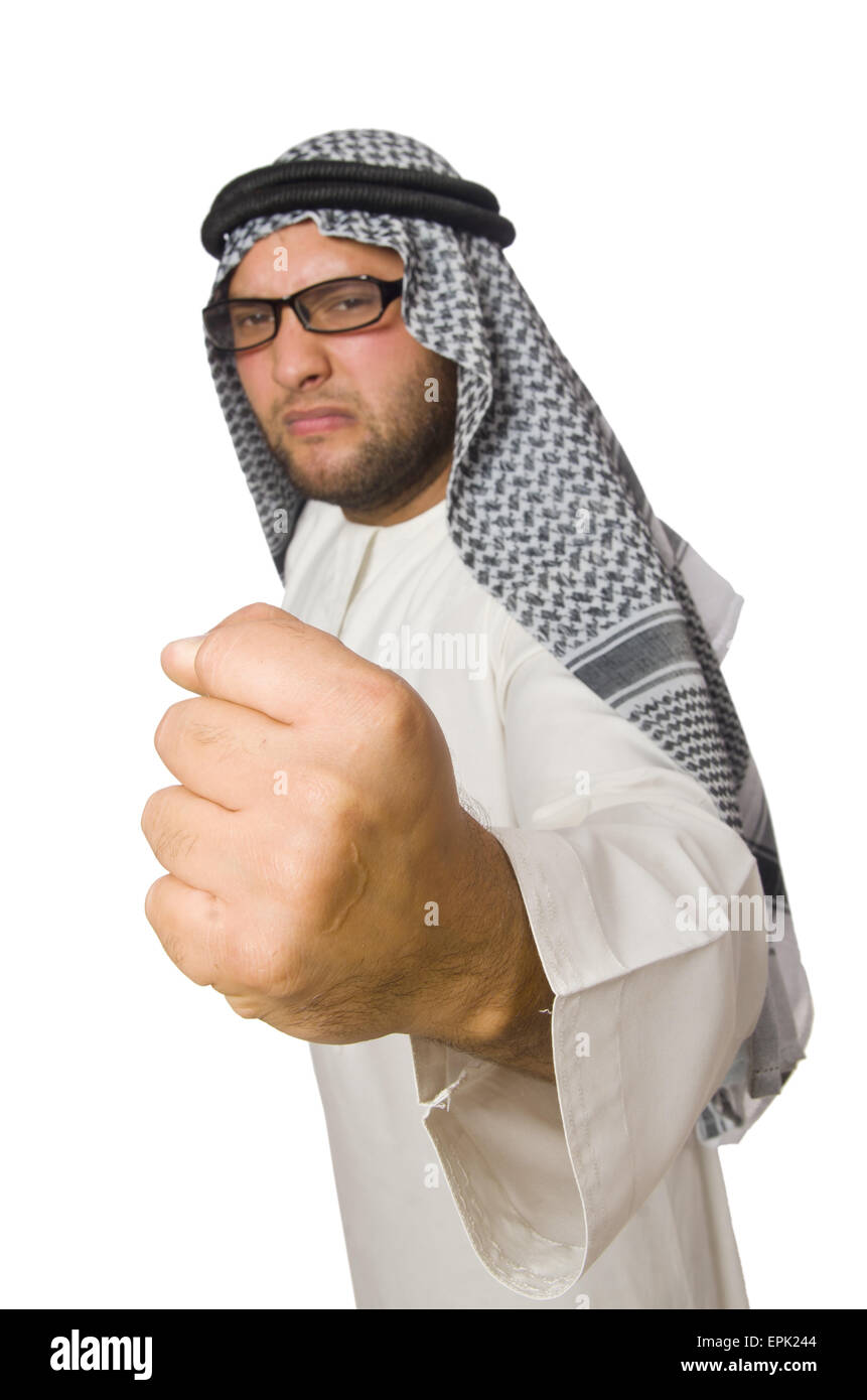 Angry arabic man with beard hi-res stock photography and images - Alamy