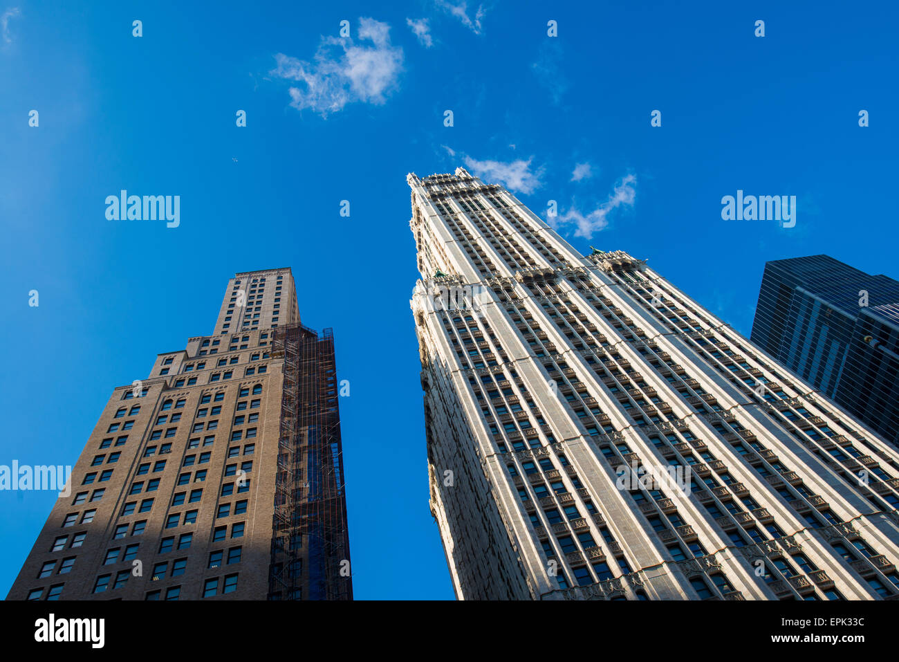 Tall skyscrapers shot with perspective Stock Photo - Alamy
