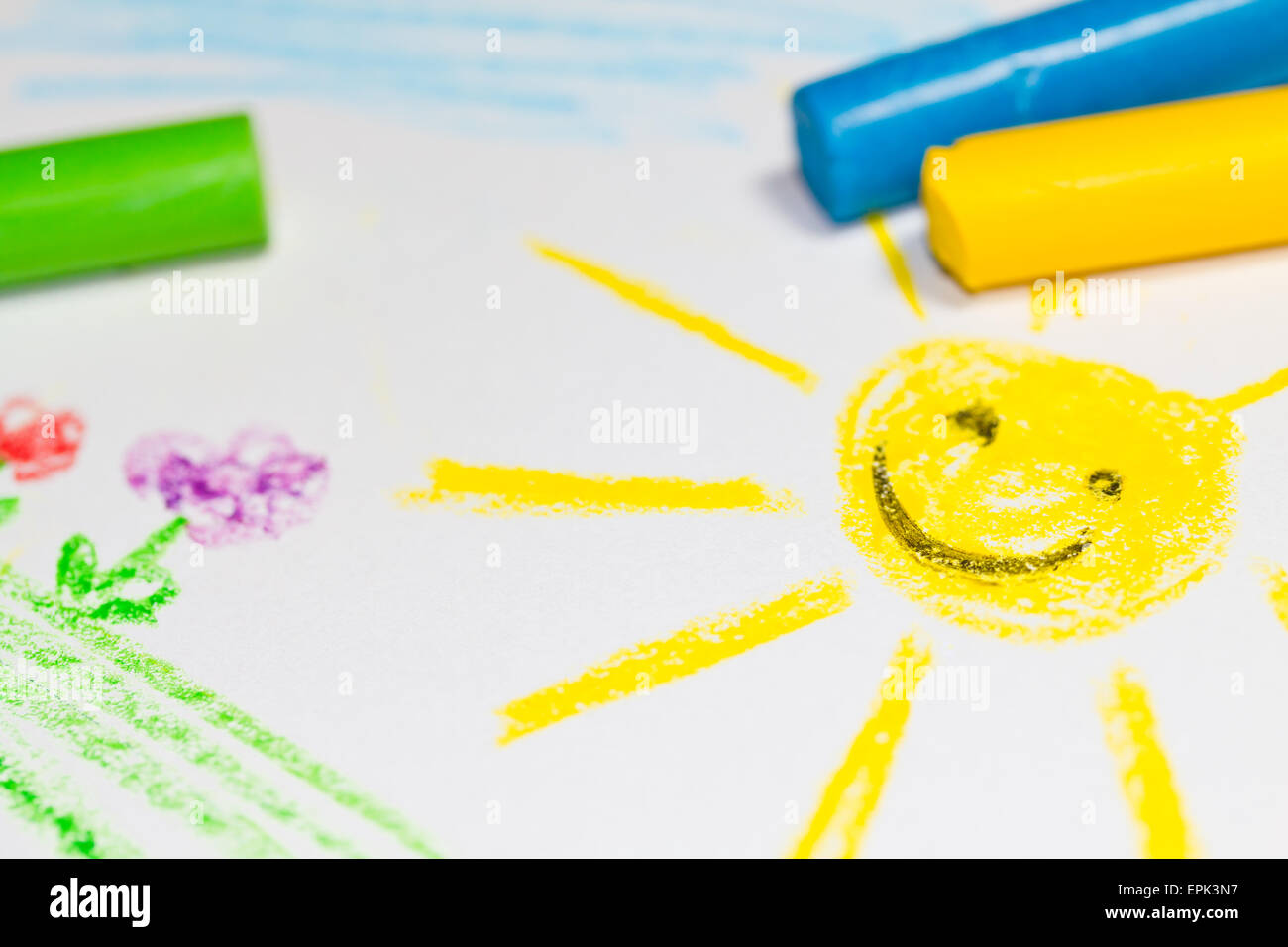 Kids drawing hi-res stock photography and images - Alamy