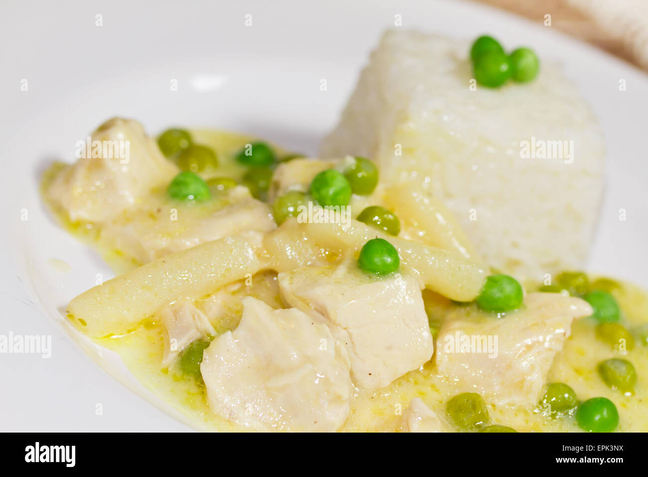 Chicken stew and rice hi-res stock photography and images - Alamy