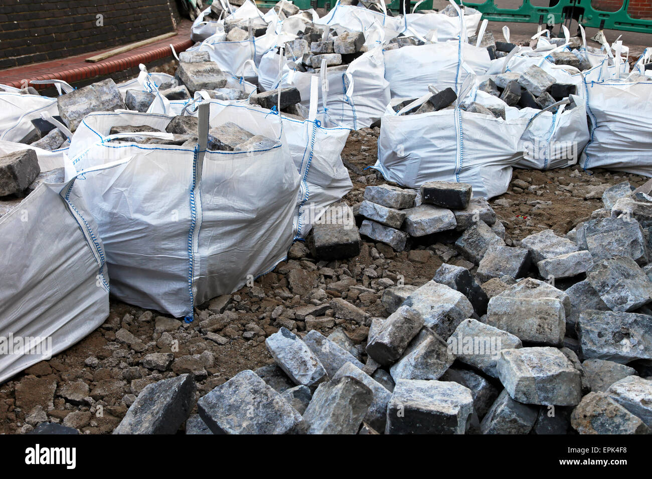 Bags Of Stone High Resolution Stock Photography and Images - Alamy