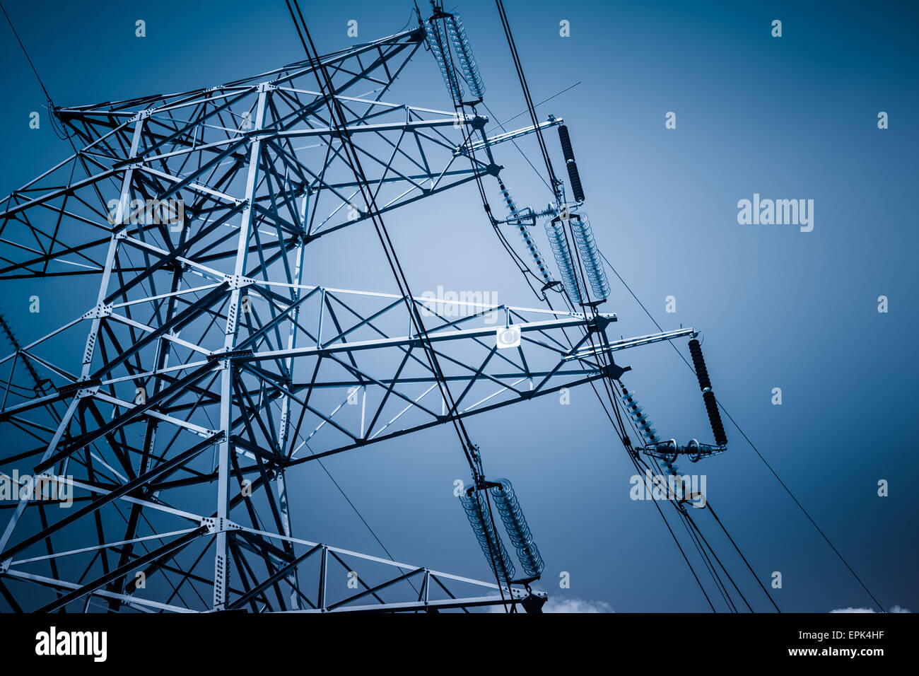 High voltage towers powe hi-res stock photography and images - Alamy