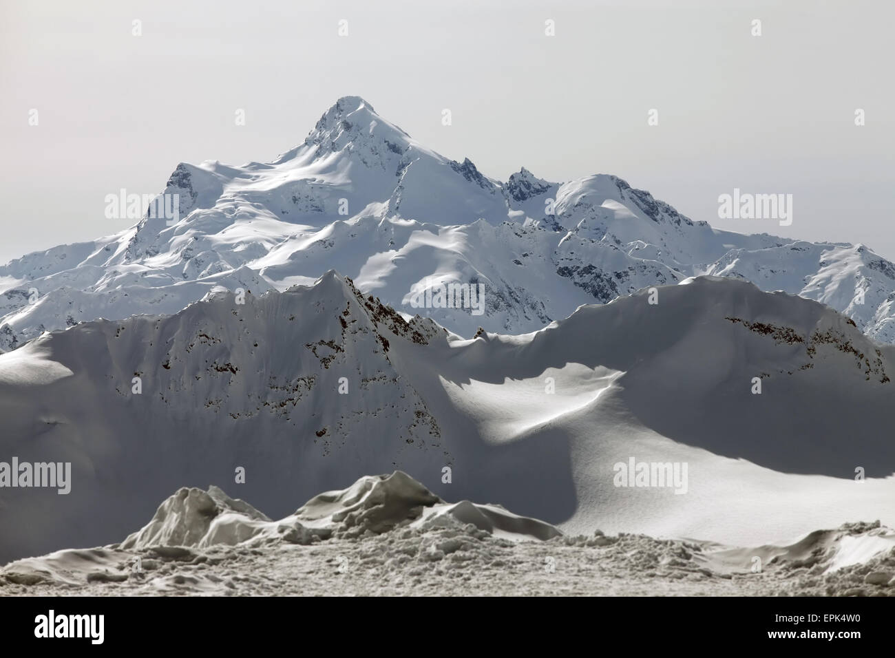 Cloudy weather snow hi-res stock photography and images - Alamy