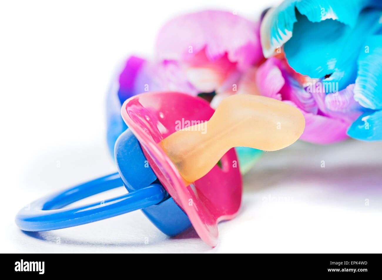 Red pacifier hi-res stock photography and images - Alamy