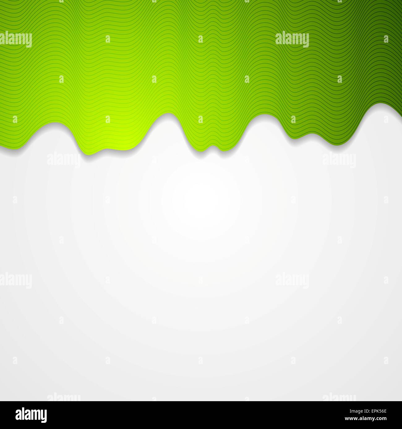 Abstract green wavy vector background Stock Photo - Alamy