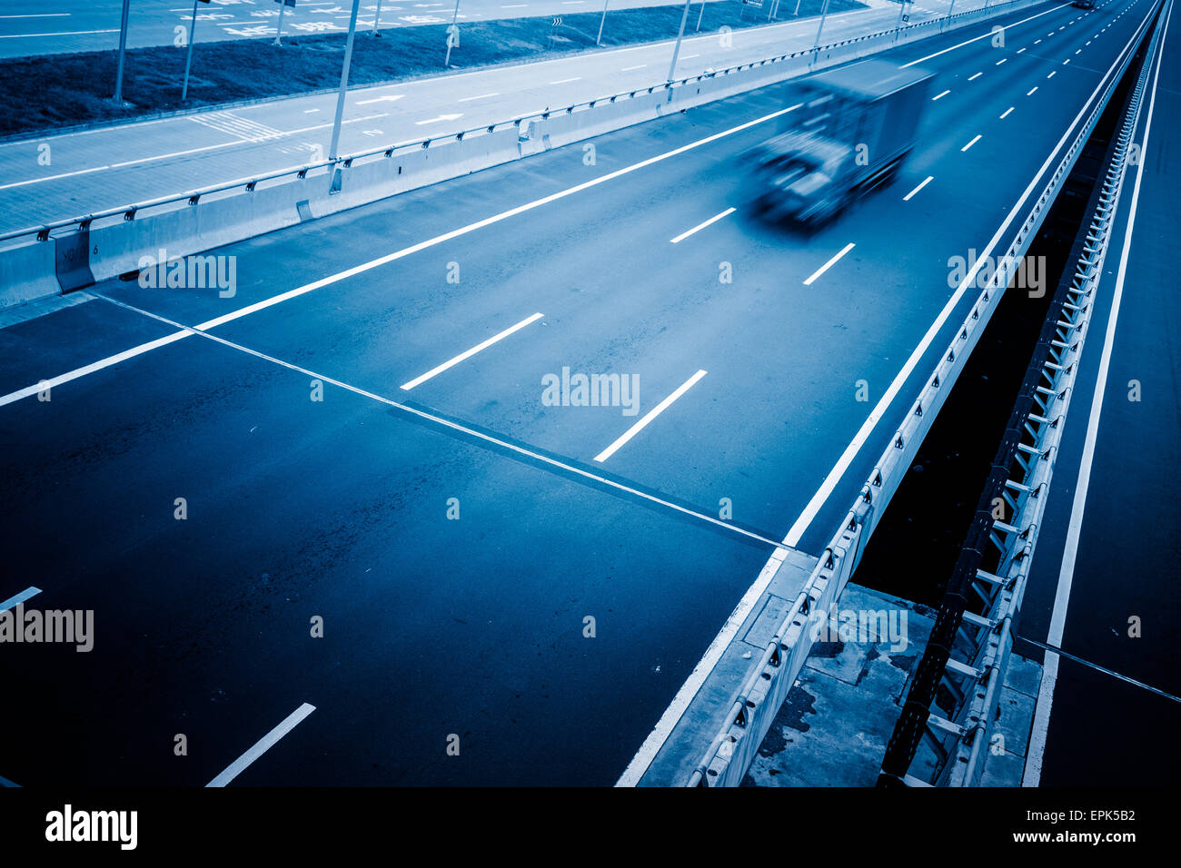 Car truck drive on road hi-res stock photography and images - Alamy