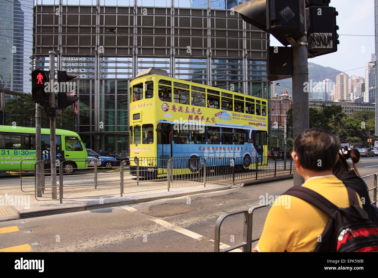 Double deck bus hi-res stock photography and images - Alamy