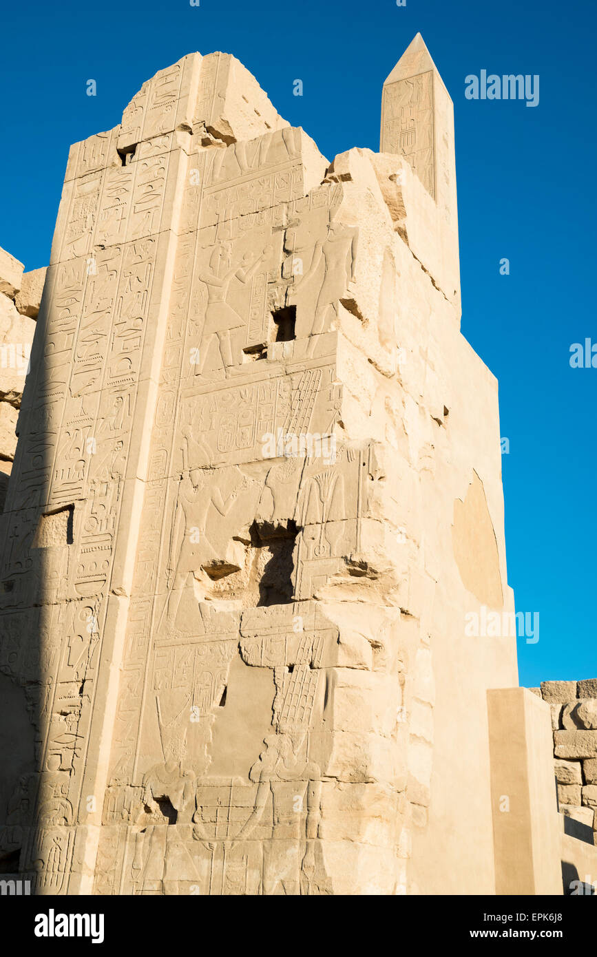 Karnak Temple Complex, Egypt, Africa Stock Photo - Alamy