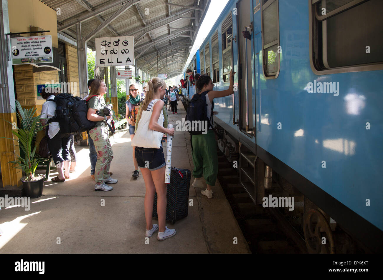 Badulla train station hi-res stock photography and images - Alamy