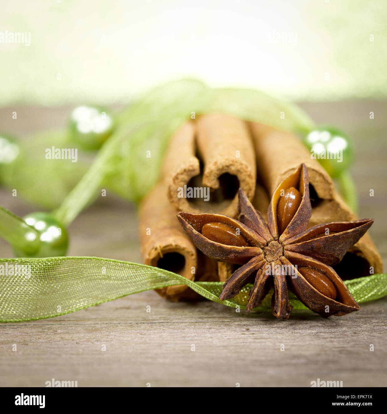 cinnamon and anise Stock Photo - Alamy