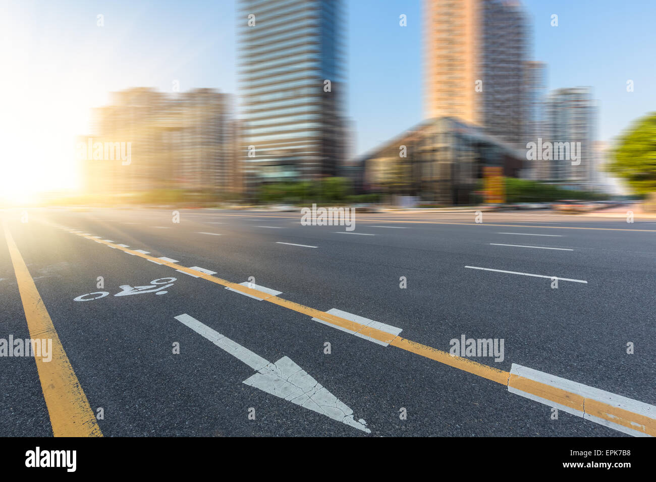 Modern back light street hi-res stock photography and images - Alamy