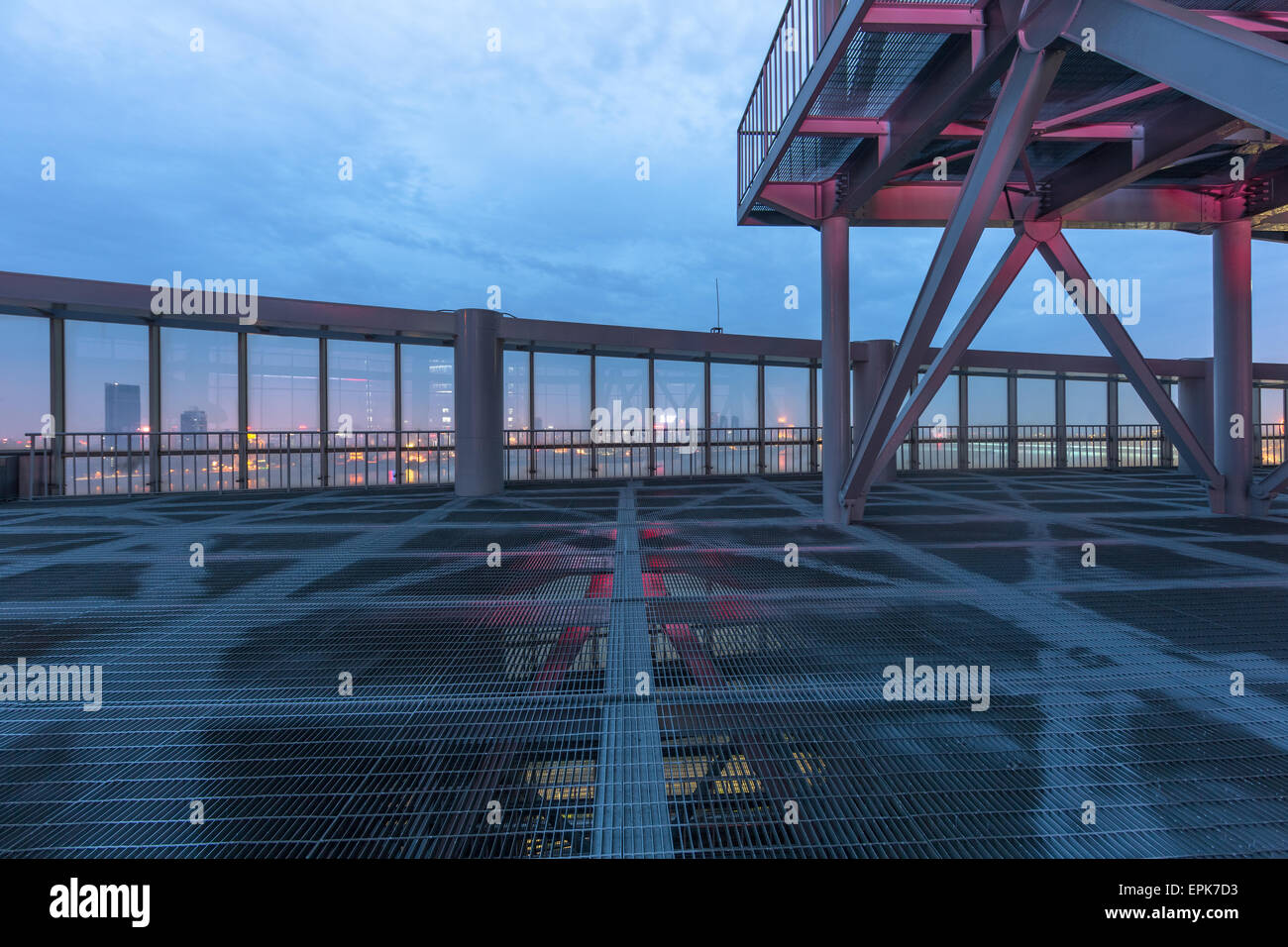 The helicopter platform Stock Photo - Alamy