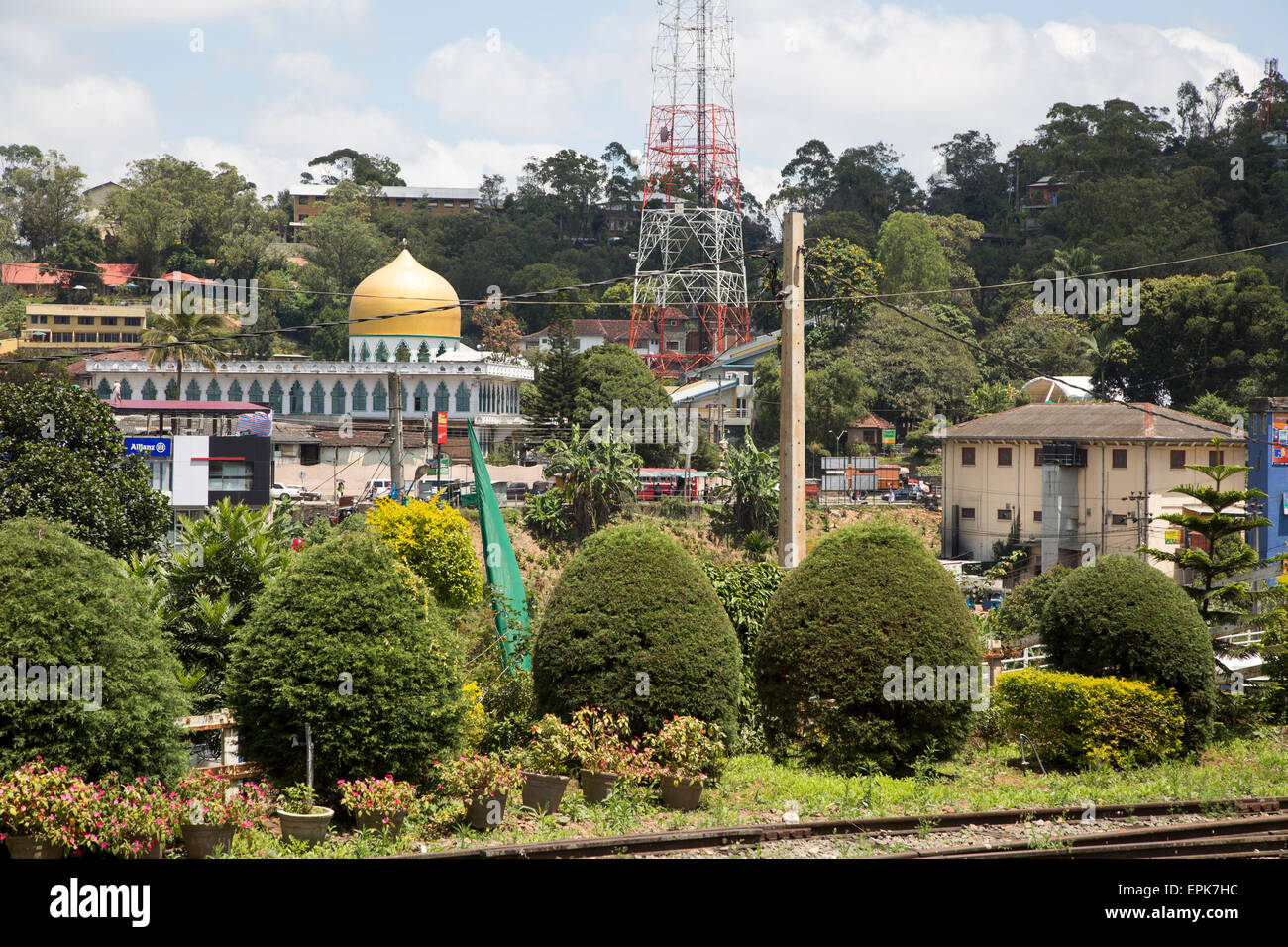 Town of Bandarawella, Badulla District, Uva Province, Sri Lanka, Asia ...
