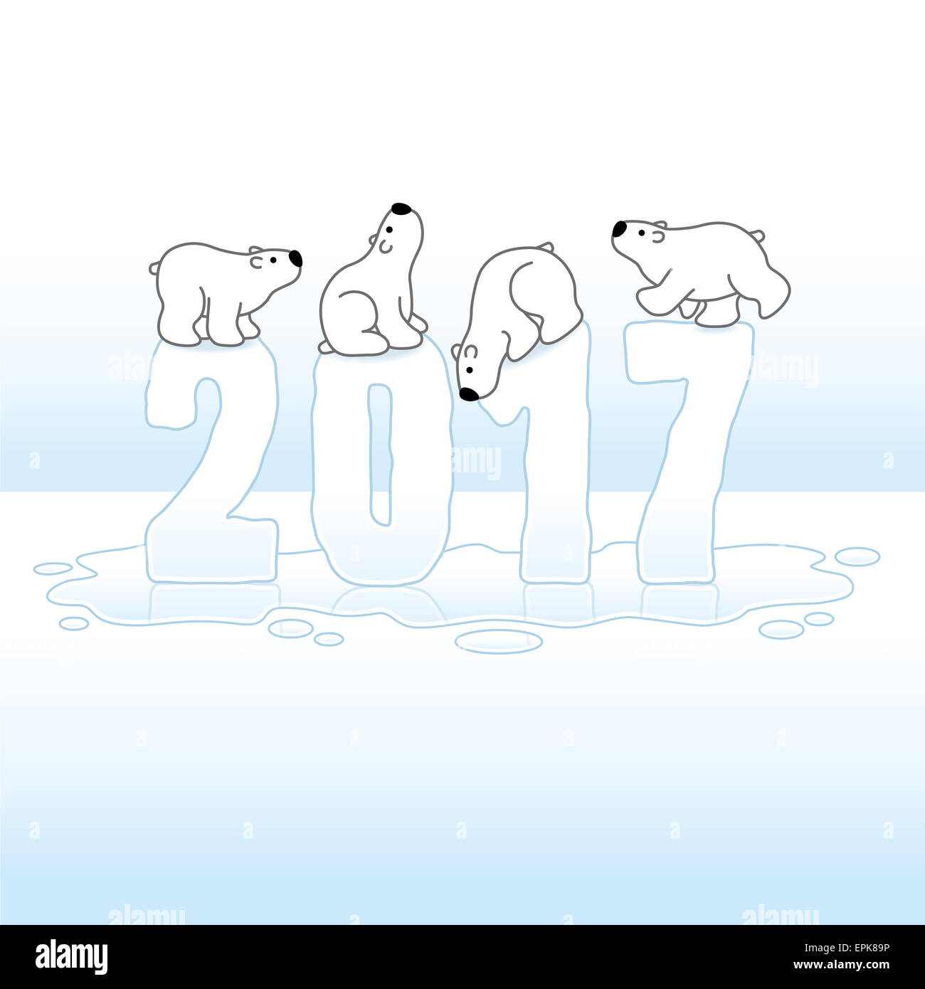 Bear slipping on ice hi-res stock photography and images - Alamy