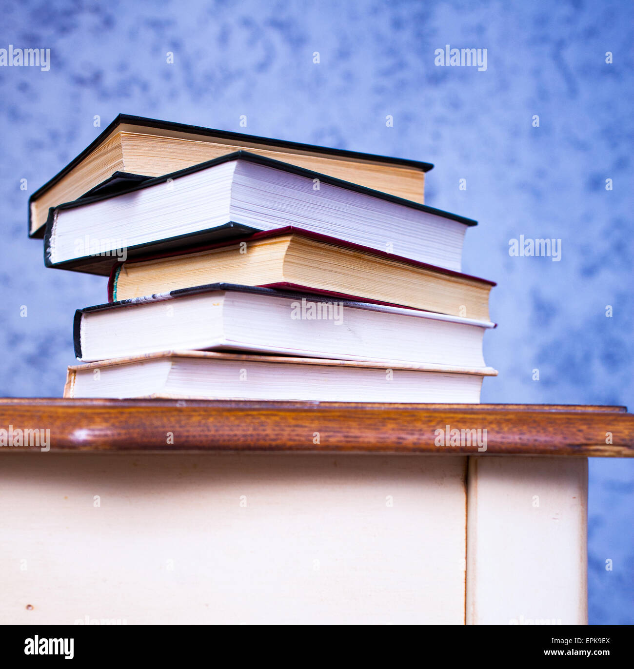 stack of book Stock Photo - Alamy
