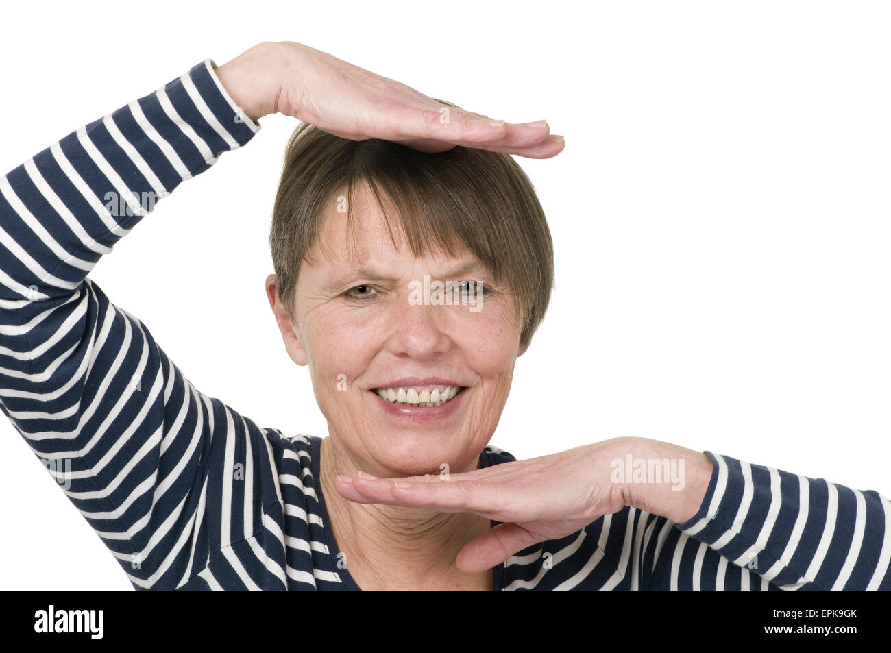 head between hands horizontal Stock Photo - Alamy