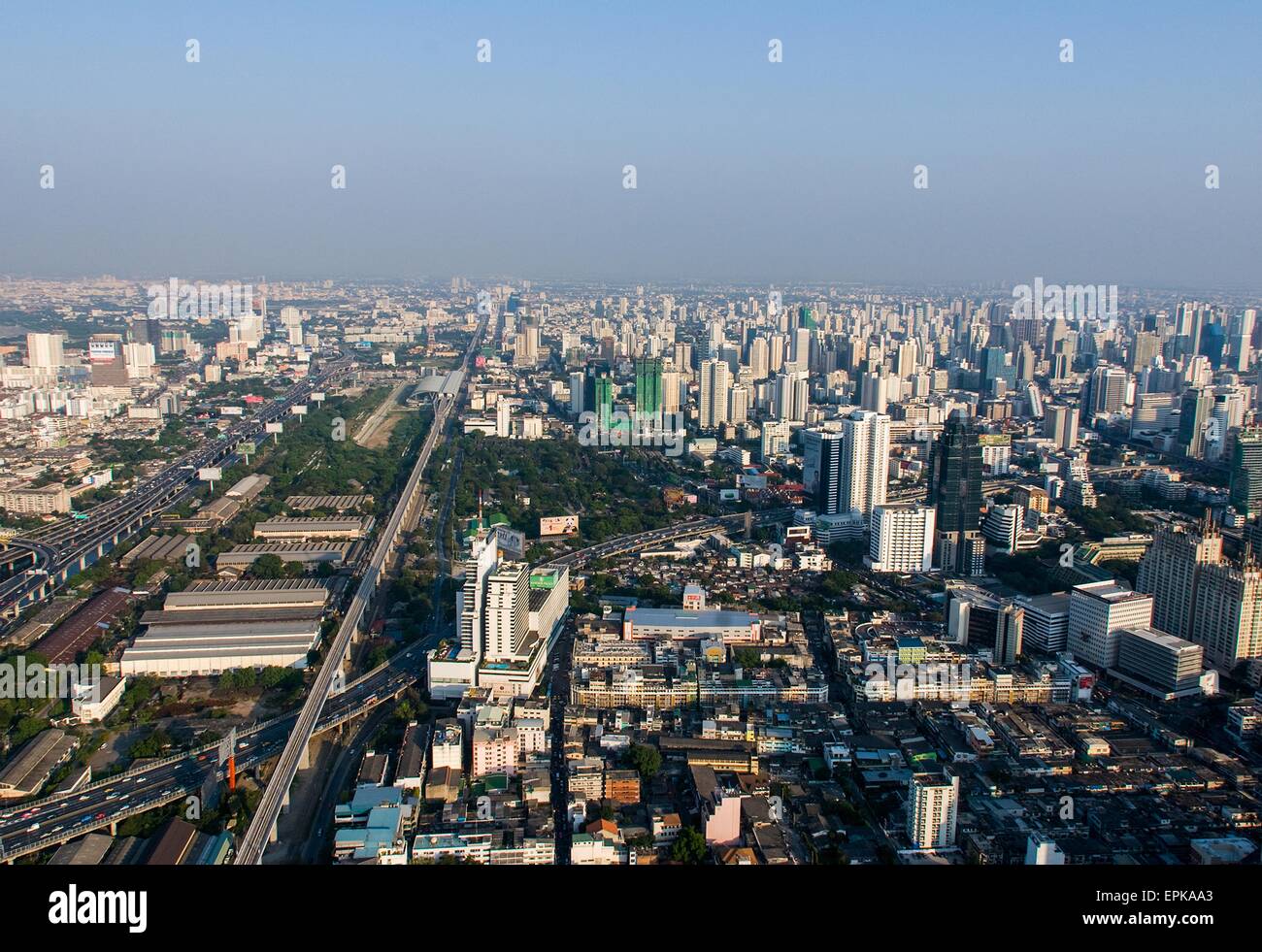 Views of Bangkok Baiyoke Sky Stock Photo - Alamy