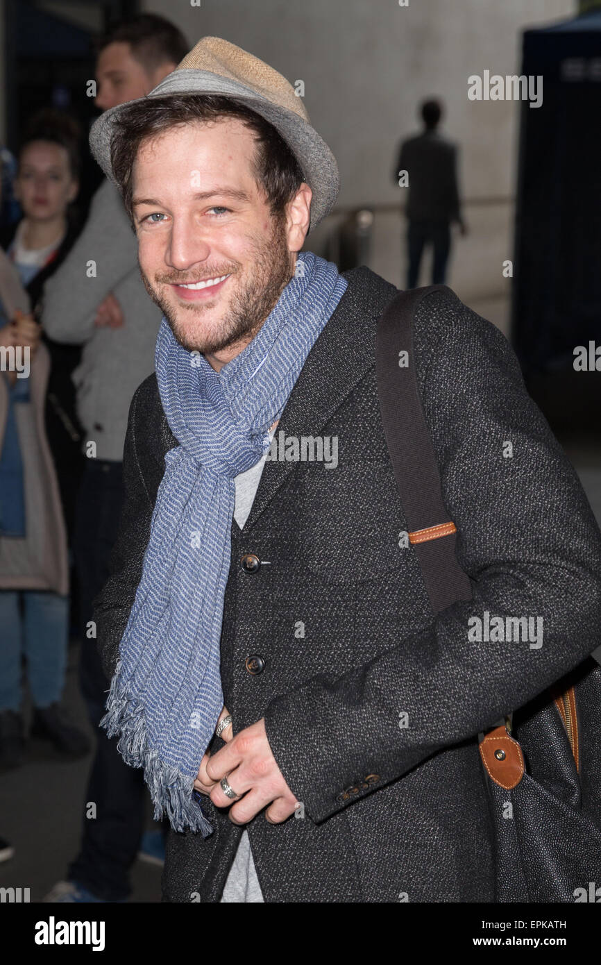 Matt Cardle at the BBC Radio 1 studios Featuring: Matt Cardle Where ...