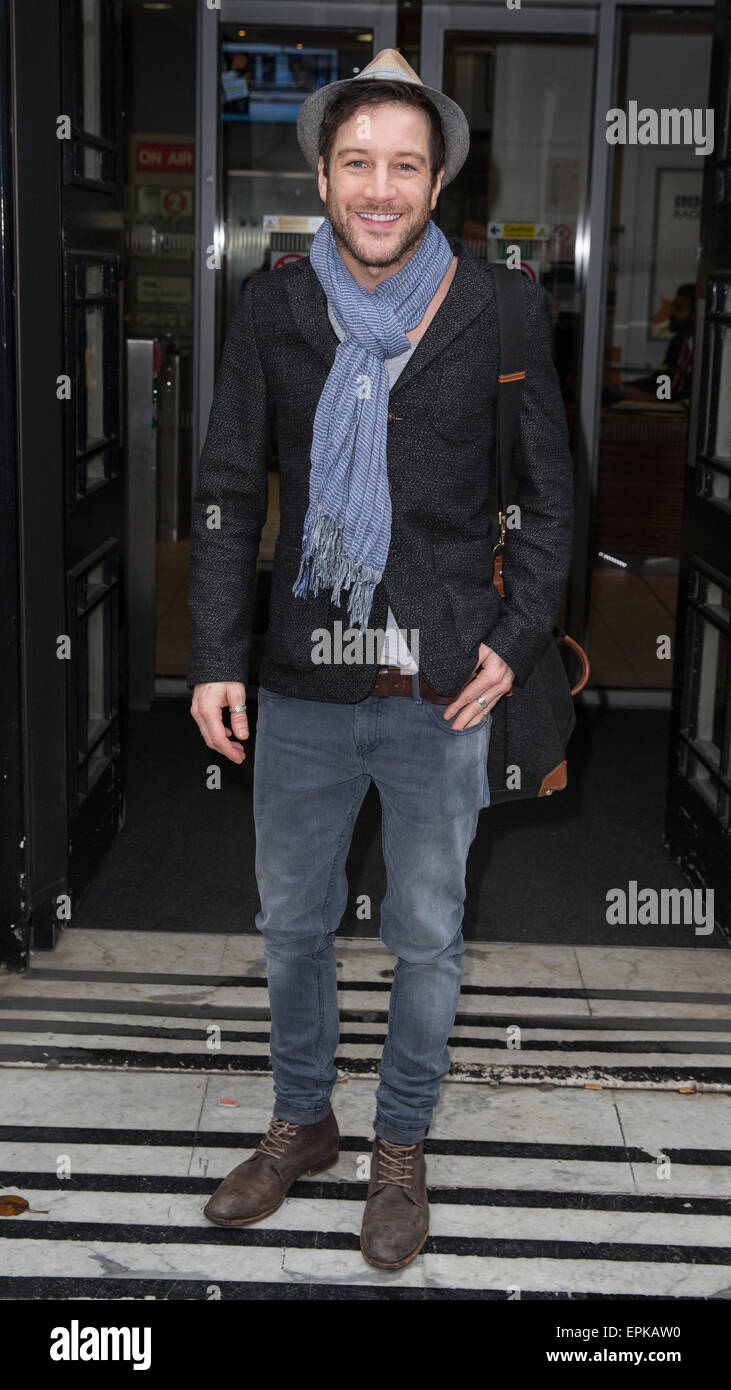 Matt Cardle at the BBC Radio 1 studios Featuring: Matt Cardle Where ...