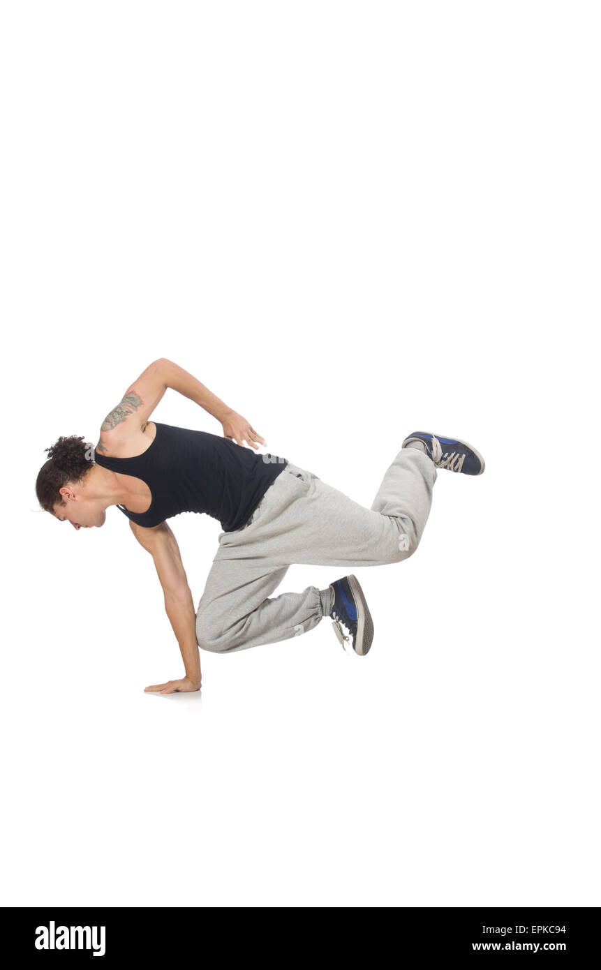 Male ballet dancer jump Cut Out Stock Images & Pictures - Alamy