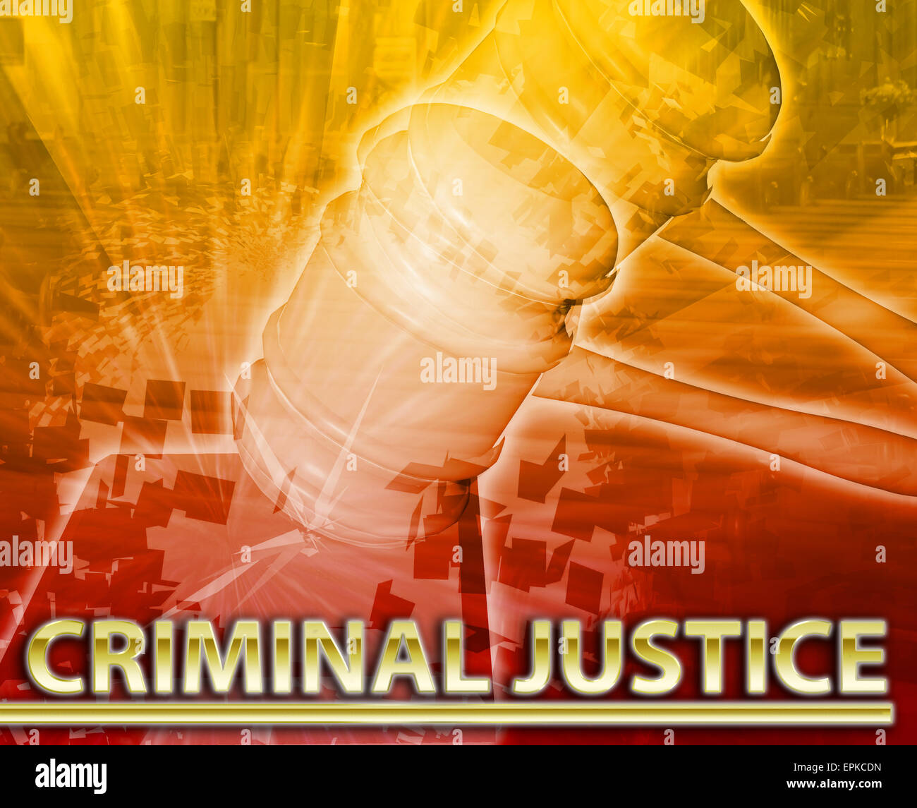 Abstract background digital collage concept illustration criminal ...