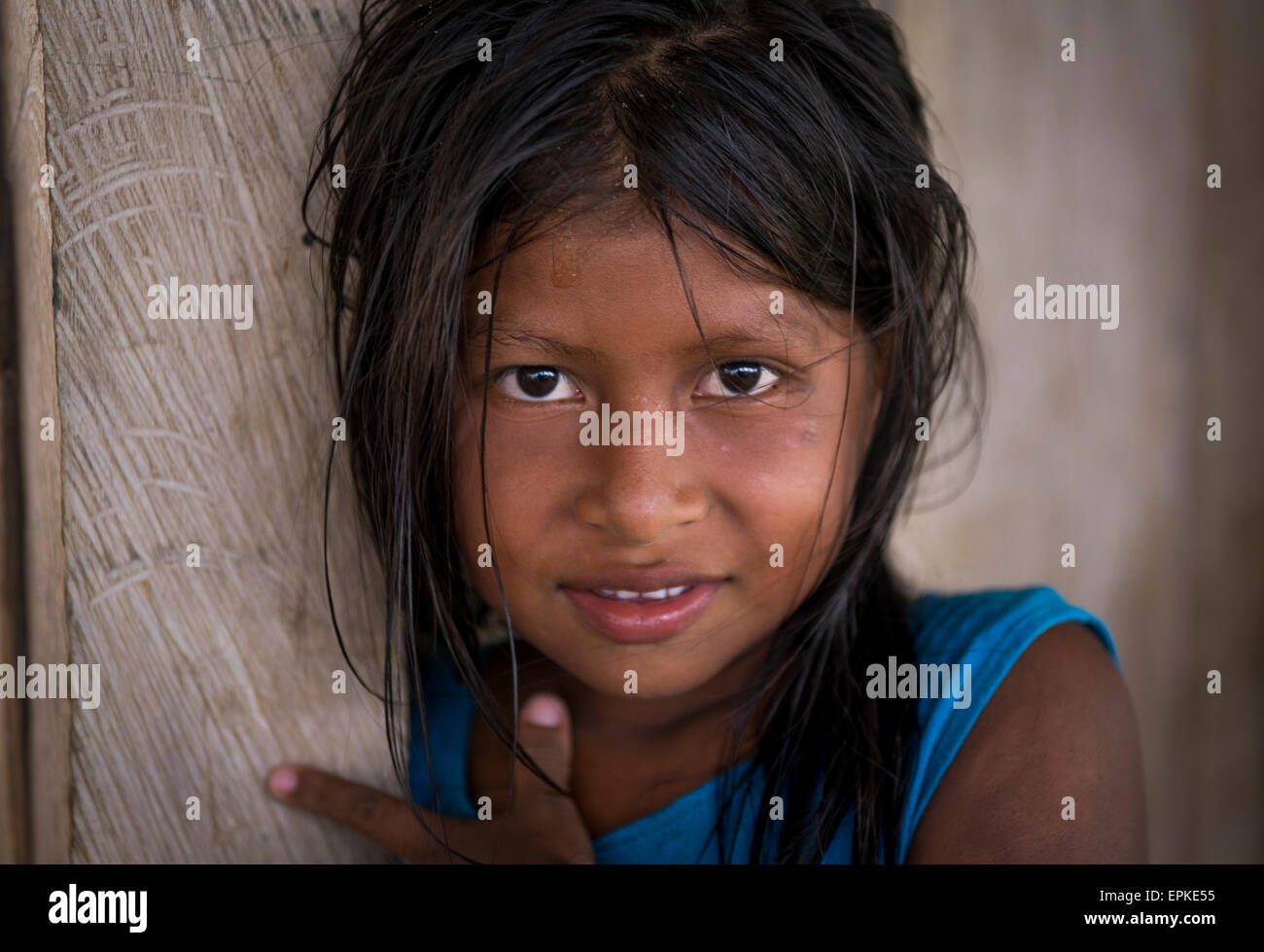 Indigenous embera girl hi-res stock photography and images - Alamy