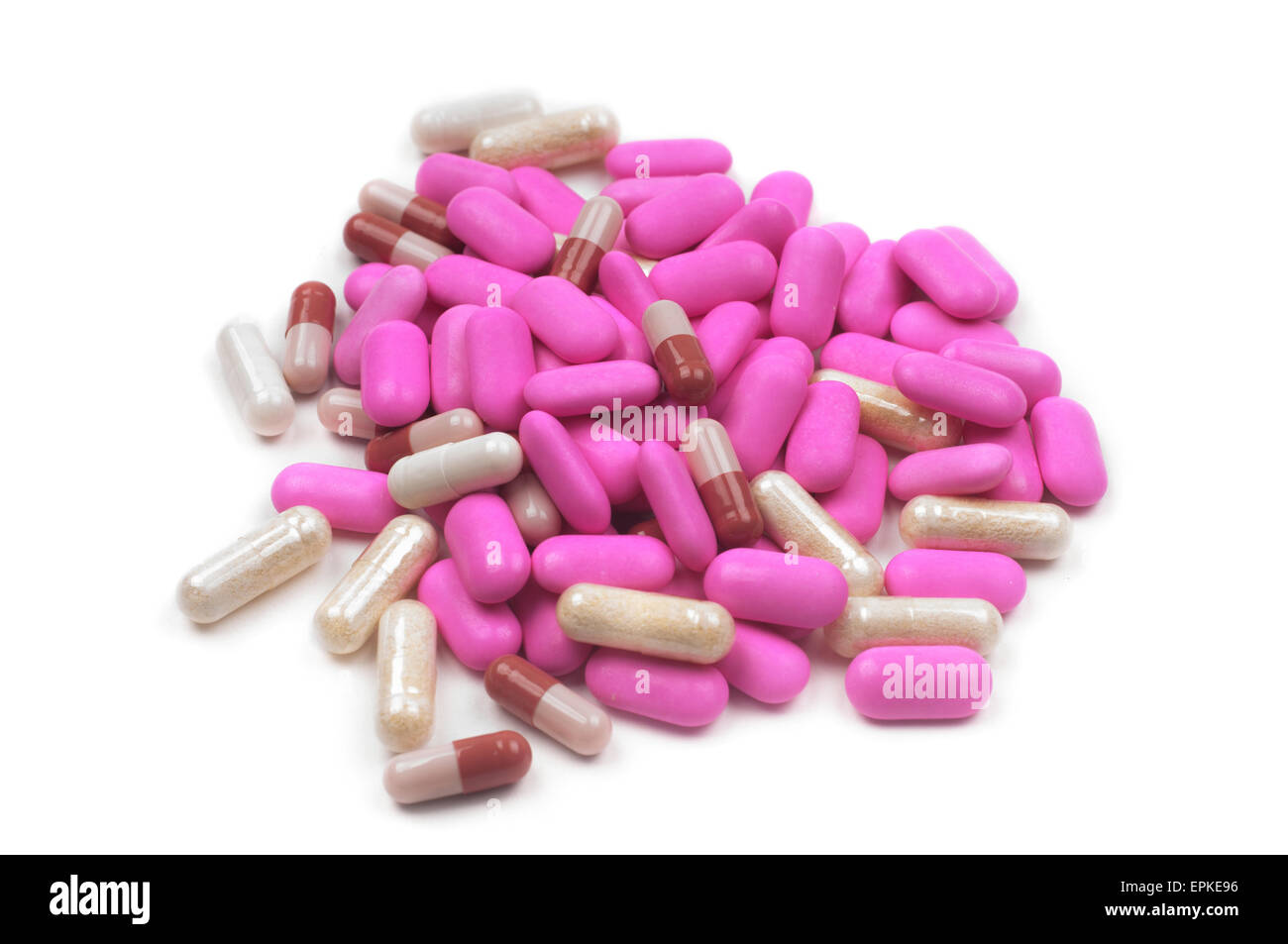 Pink tablet Cut Out Stock Images & Pictures - Alamy