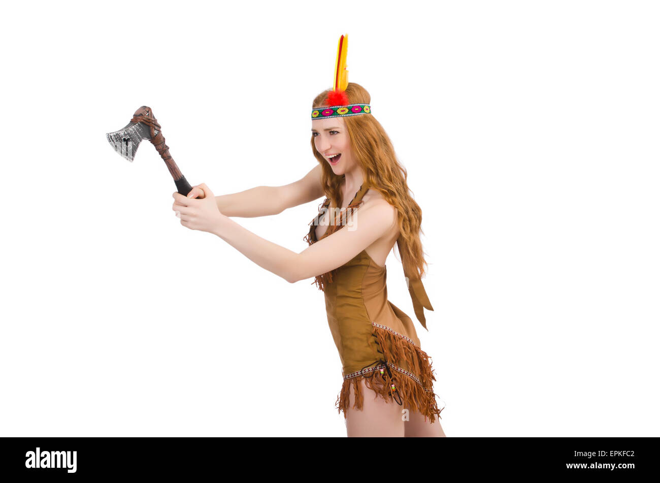 Indigenous native indian woman Cut Out Stock Images & Pictures - Alamy