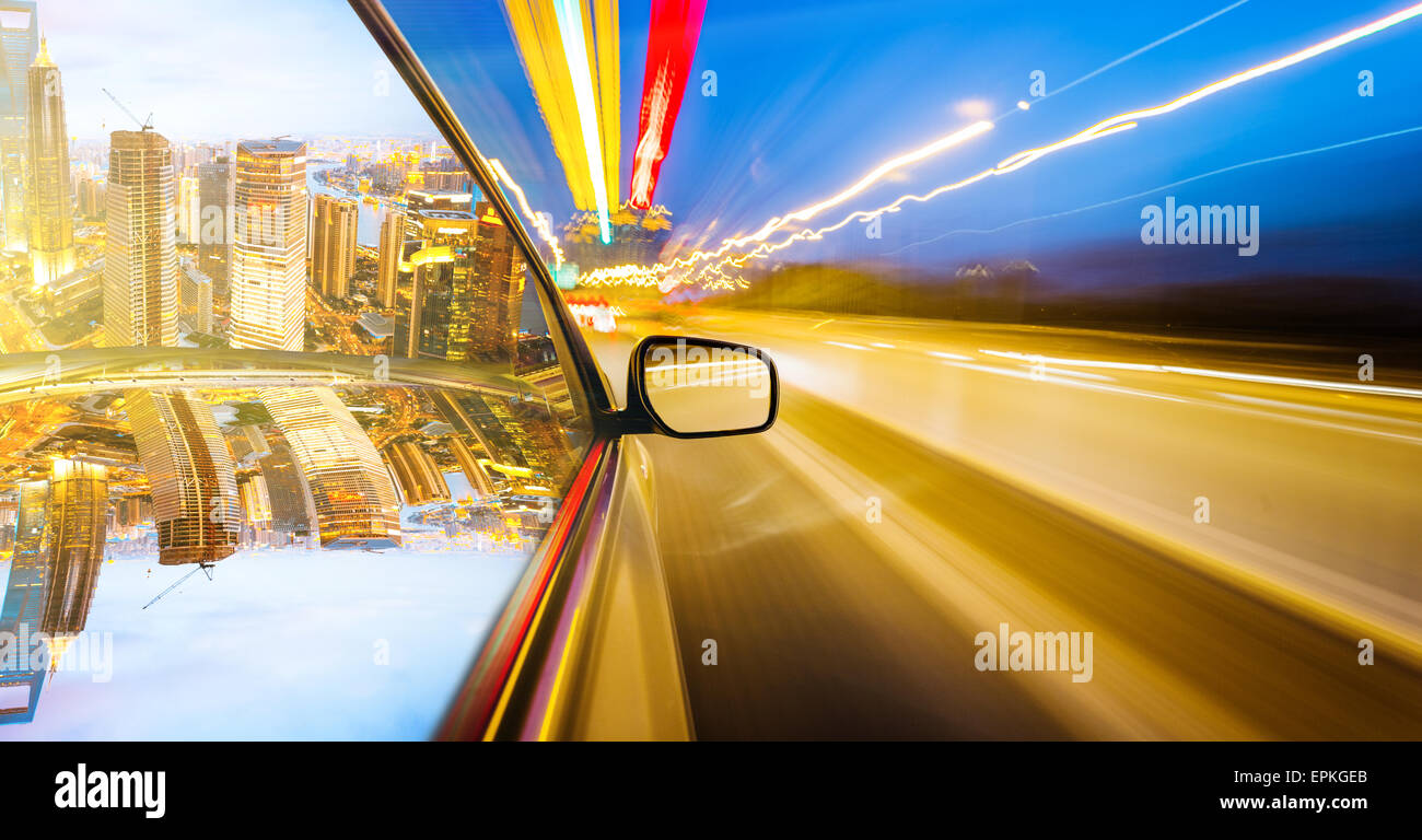 Action driving scene hi-res stock photography and images - Alamy