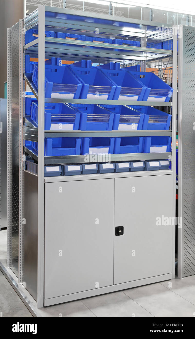Warehouse storage shelf Stock Photo - Alamy