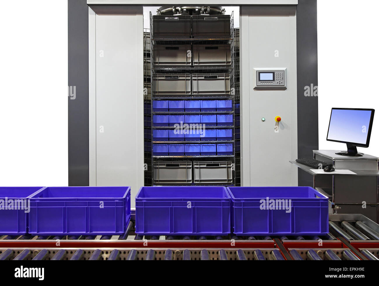 Horizontal storage carousel Stock Photo - Alamy