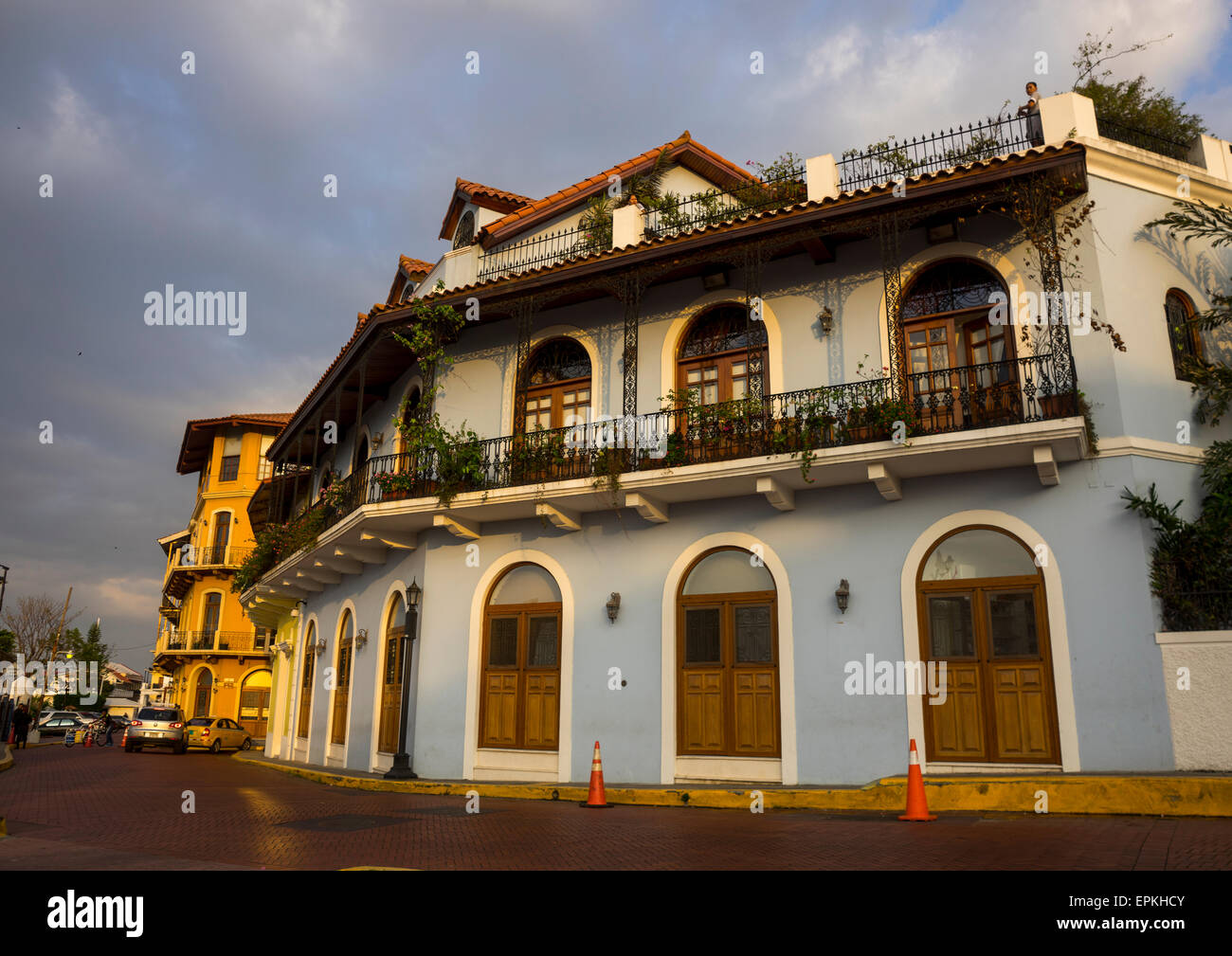 Panama, Province Of Panama, Panama City, Beautiful Spanish Colonial ...
