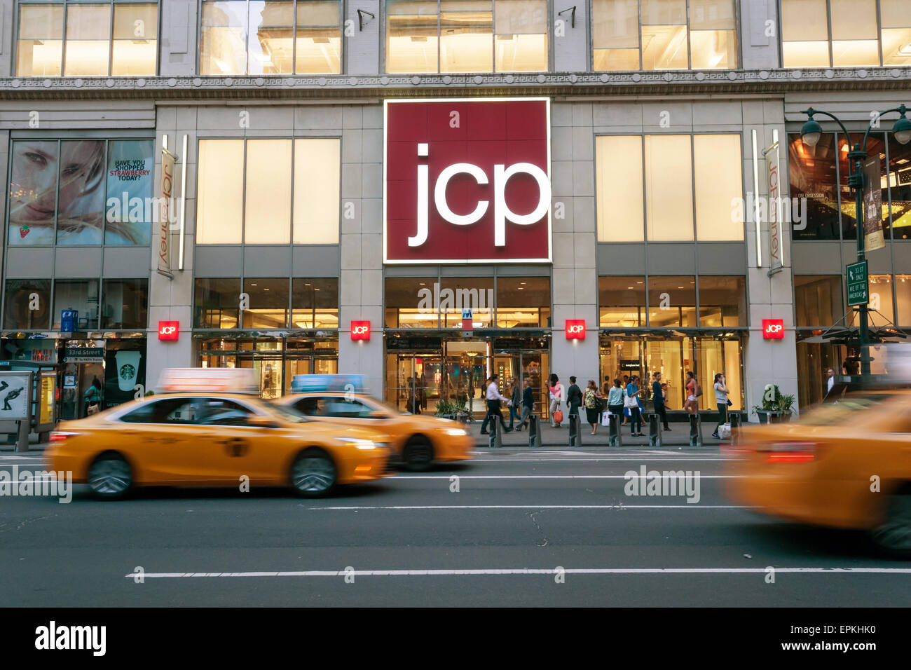 The Midtown Manhattan JCPenney department store in New York is seen on ...