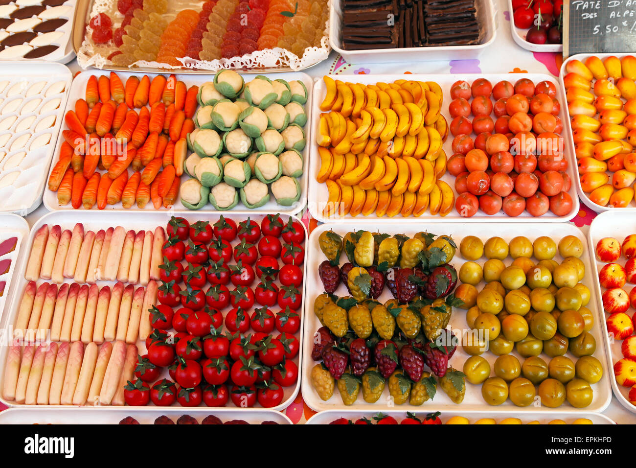 Candied fruit desserts hi-res stock photography and images - Alamy