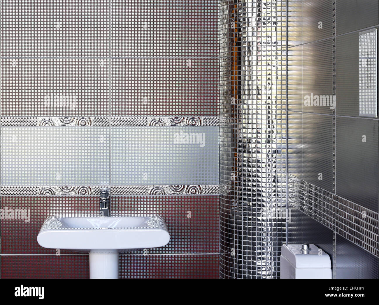Silver toilet hi-res stock photography and images - Alamy
