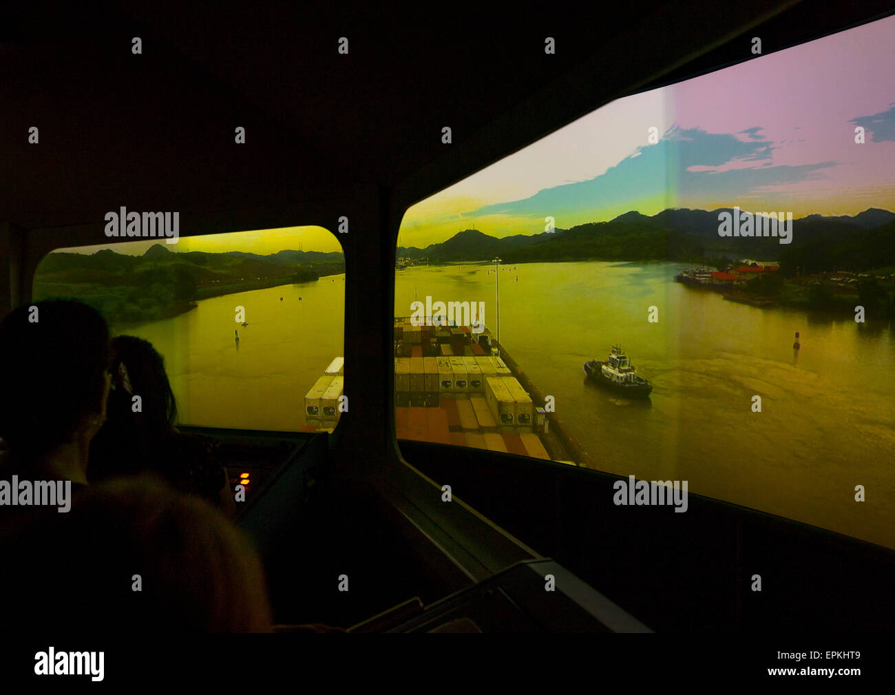 Panama, Province Of Panama, Panama City, Navigation Simulator In ...