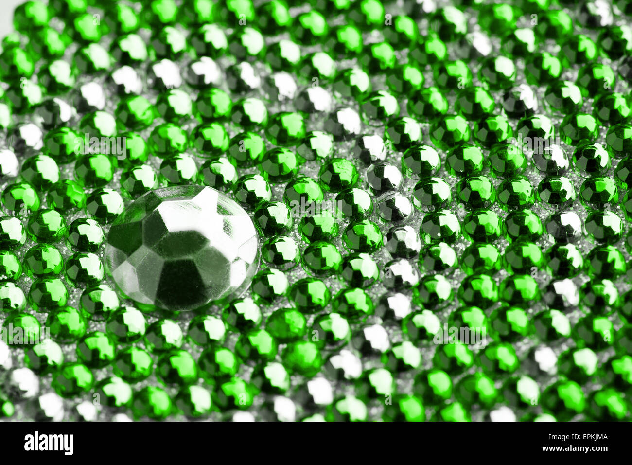 green and silver texture with crystals Stock Photo - Alamy