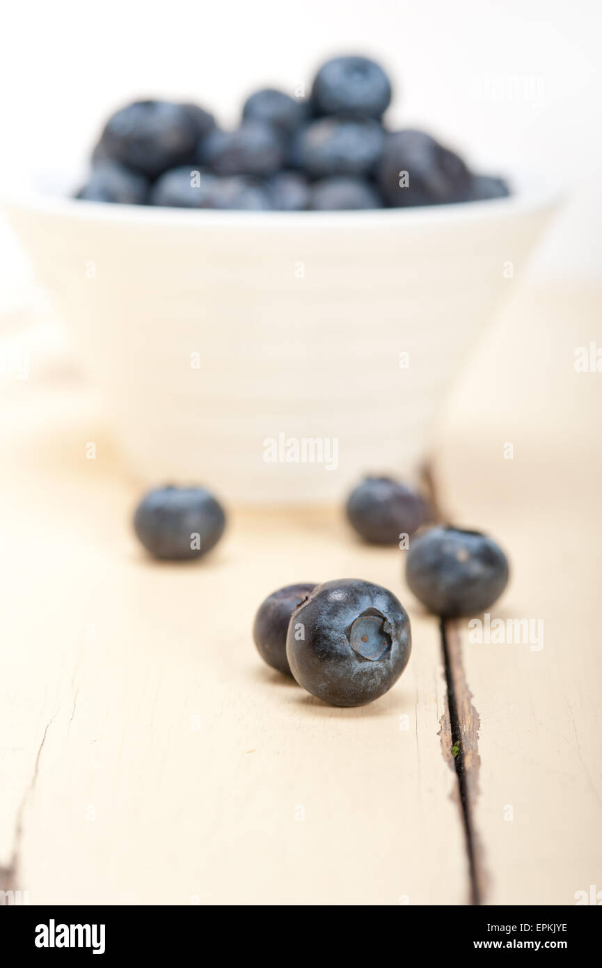 fresh blueberry bowl Stock Photo - Alamy